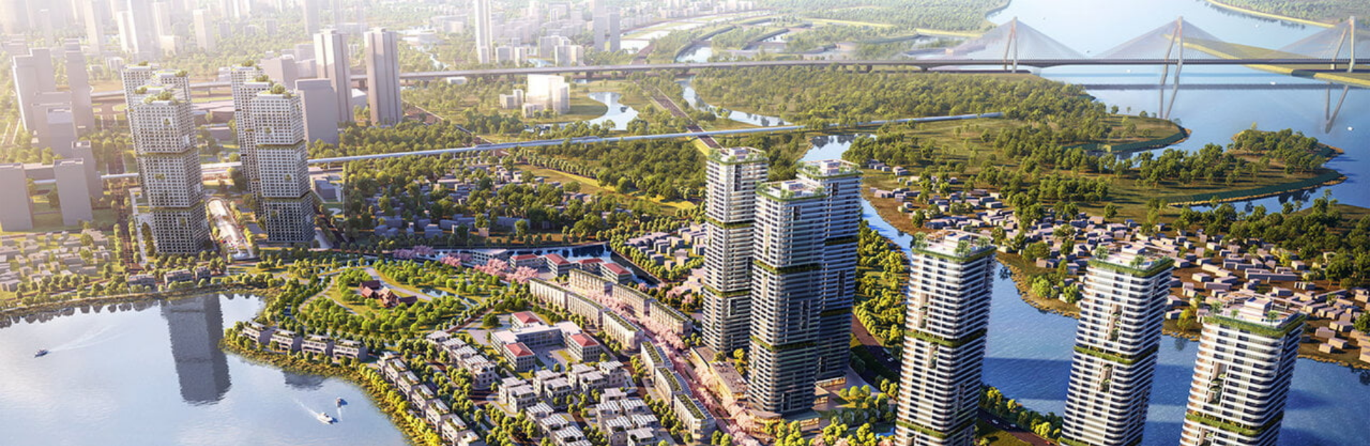 Sustainable City Concept