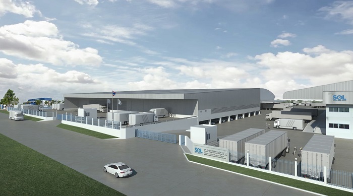 Construction started on new warehouse for Thailand logistics | Sumitomo ...